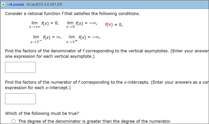 WebAssign Calculus Content