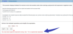 Common Error Assistance